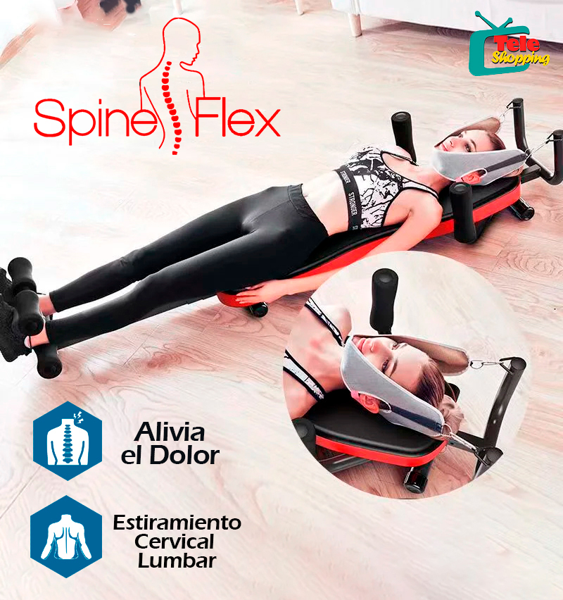Spine Flex - Retractor de disco Lumbar - Teleshopping